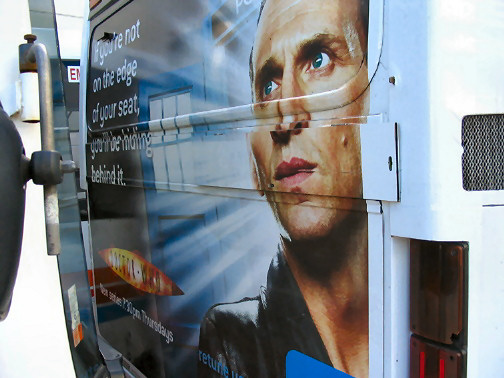 NZDWFC: Doctor Who 2005: Bus Advertising