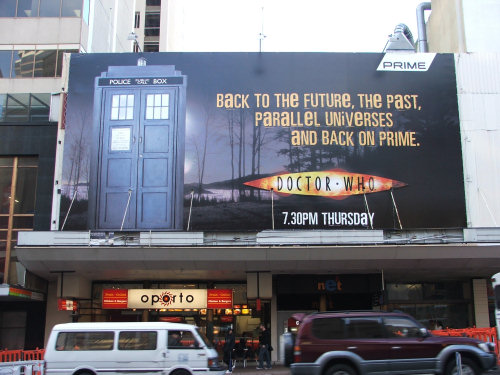 NZDWFC: Doctor Who 2006: Billboards